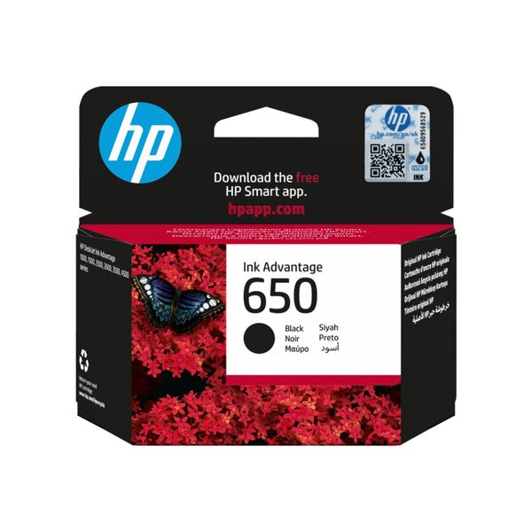 HP CZ101AK Inkjet Cartridge 650 Black